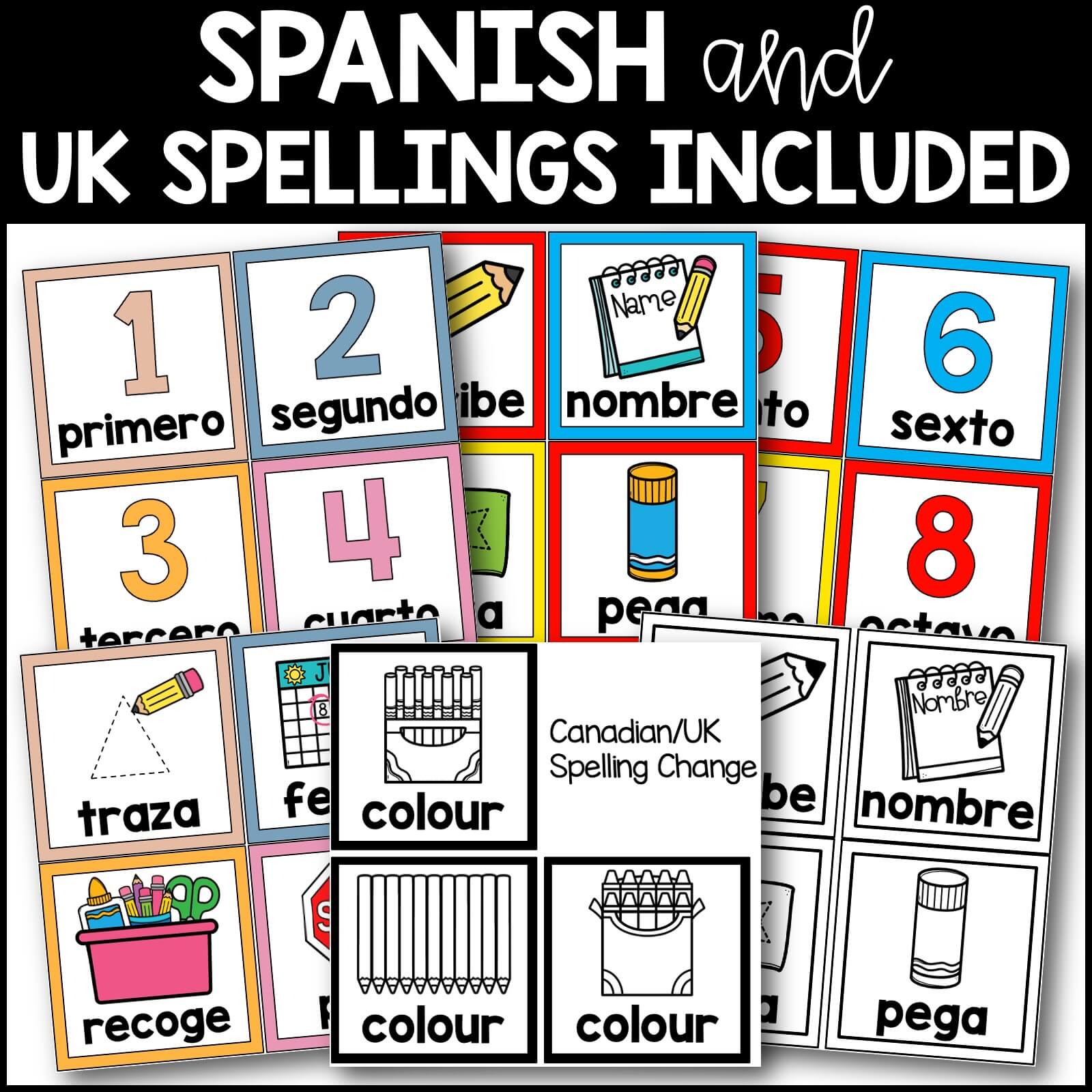 Picture Directions Visual Cue Cards - Miss Kindergarten