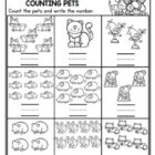 Pet Centers for Math and Literacy for Kindergarten - Miss Kindergarten