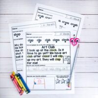 Reading Fluency Passages Short Vowel Blends and Digraphs - Miss ...