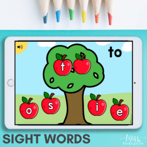 Kindergarten Boom Cards™ for September - Miss Kindergarten