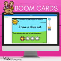 Spring Boom Cards™ for Kindergarten - Miss Kindergarten
