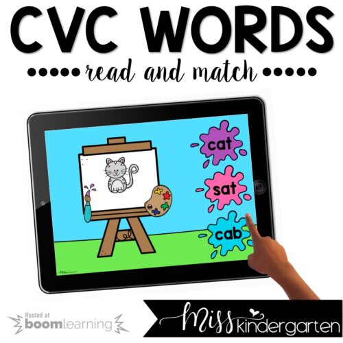 Kindergarten Boom Cards™ Year Long Bundle - Miss Kindergarten