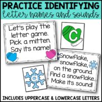 Alphabet Sounds and Alphabet Letters Practice Full Year Chants and ...