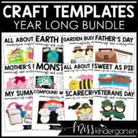 Crafts for the Whole Year Mega Bundle - Miss Kindergarten
