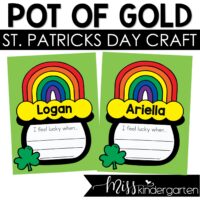 Pot of Gold Craft for St. Patrick's Day - Miss Kindergarten