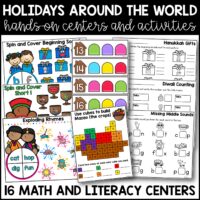 Holidays Around the World Kindergarten Centers - Miss Kindergarten