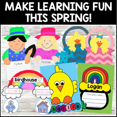 Spring Crafts Bundle - Miss Kindergarten