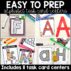 Alphabet Task Cards Centers and Activities - Miss Kindergarten