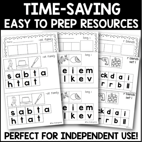 Word Mapping Bundle CVC Blends & Digraphs and Long Vowel Word Builders ...